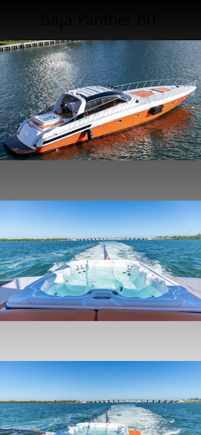 BAJA PANTHER - Sea Lux Yachts